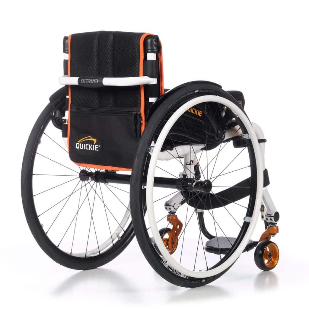 Quickie Nitrum Rigid Active Wheelchair - Felgains