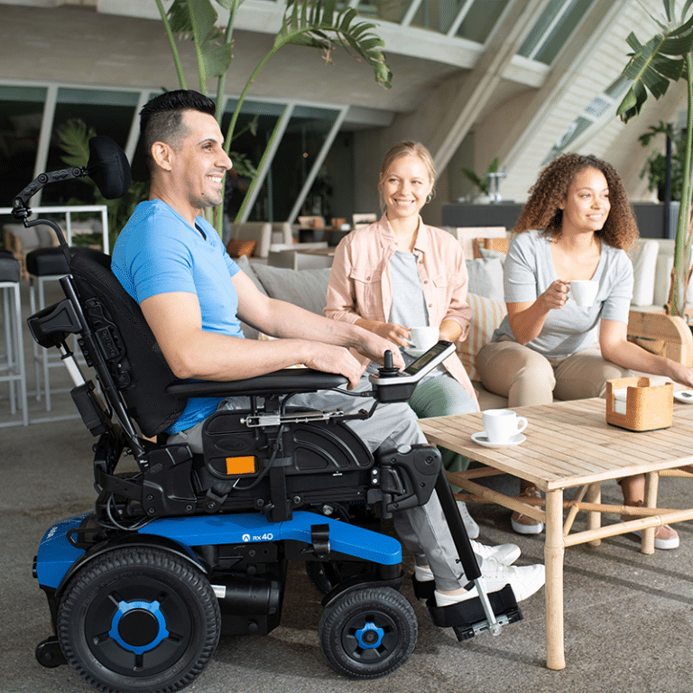 Invacare Aviva RX Powerchair - Felgains