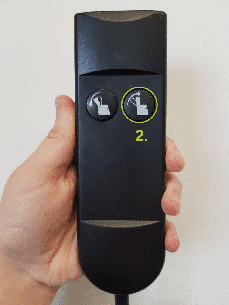 How do single motor riser recliner chair controls work? - Felgains