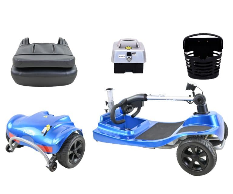 KomfiRider Marlin vs Pride Go Go Elite Traveller Plus Mobility Scooters