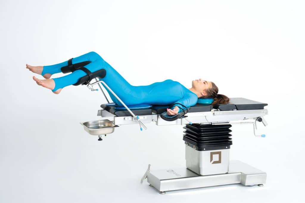 Gyneacological attachment mounted on the rail - Felgains