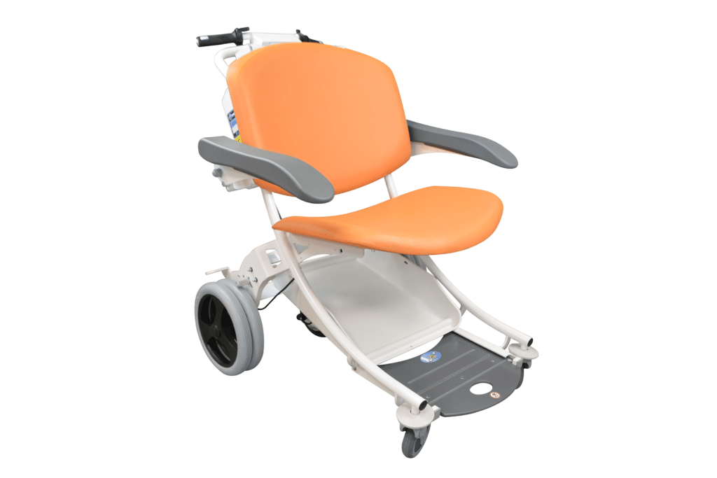 TransitFlow Hospital Portering Chair - Powered - Felgains