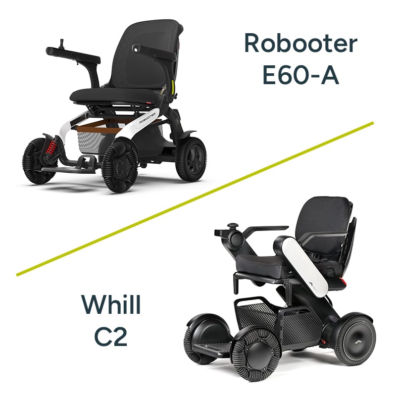 Robooter E60-A vs Whill C2 Powerchair: Models Compared - Felgains