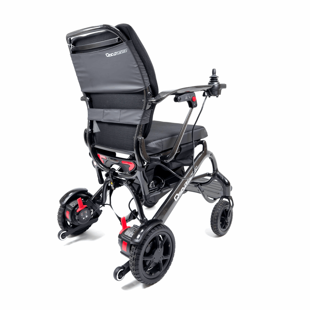 Quickie Q50R Carbon Folding Powerchair - Felgains