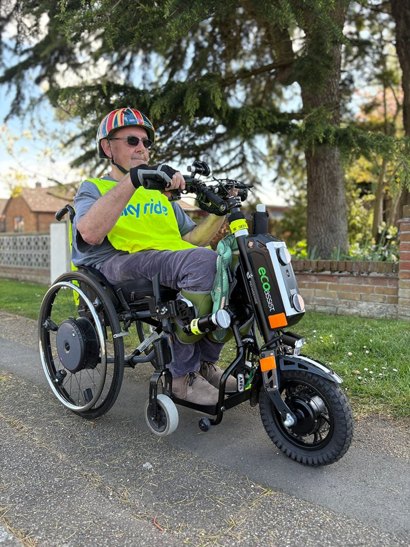 Care Equipment Case Studies - Kevin's Story: Eco Assist Wheelchair ...