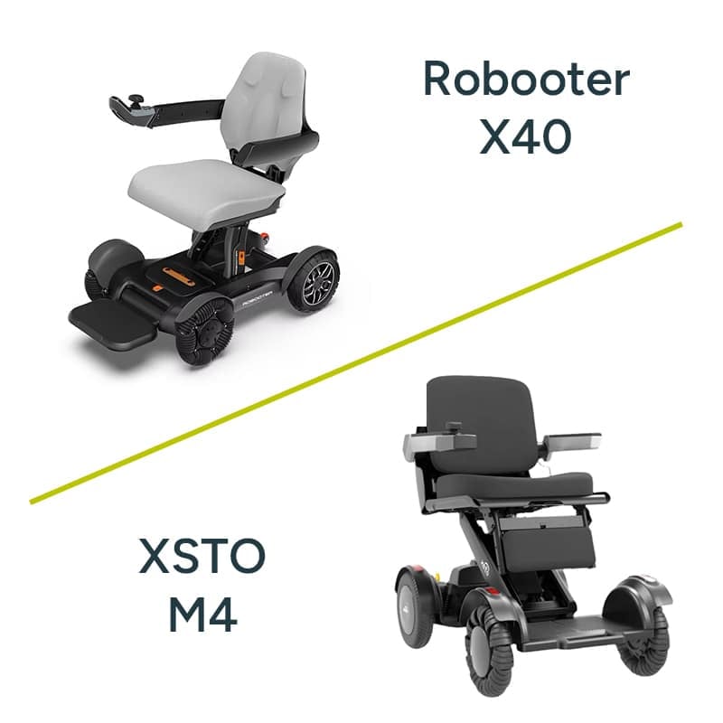 Robooter X40 vs XSTO M4 Powerchair: Models Compared - Felgains