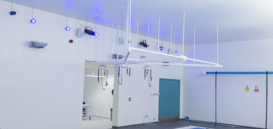 Hoist Ceiling Special School Pool